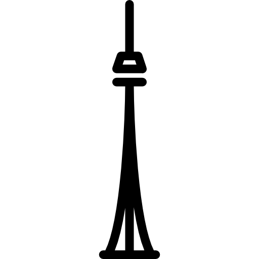 Building, Cn Tower, canada, Toronto, Architectonic, Monuments, landmark ...