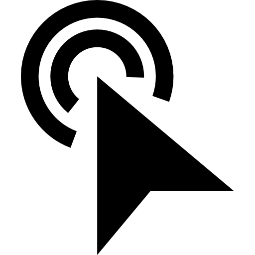 Click, computer mouse, Pointer, Cursor, Multimedia, Arrows icon