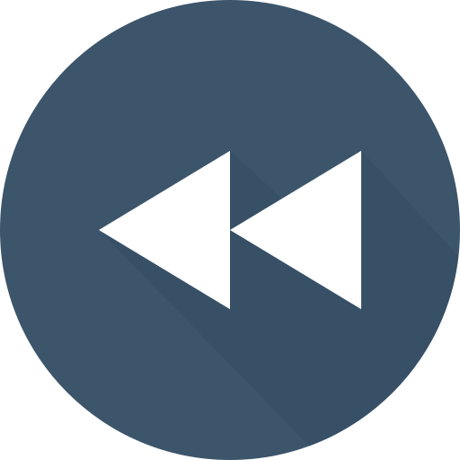 Multimedia Option, directional, rewind, Arrows, Orientation icon
