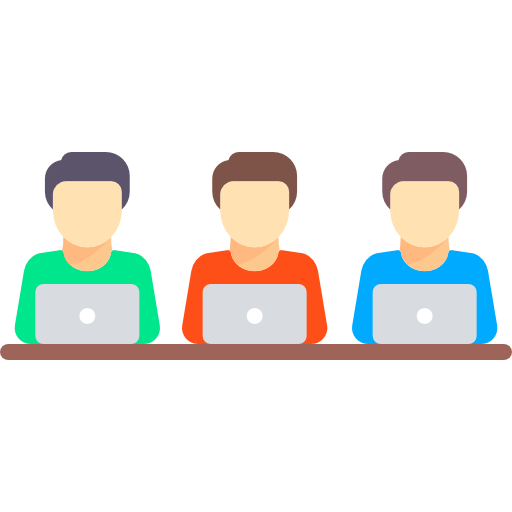 office, Laptop, workers, people, Computer, Employees icon