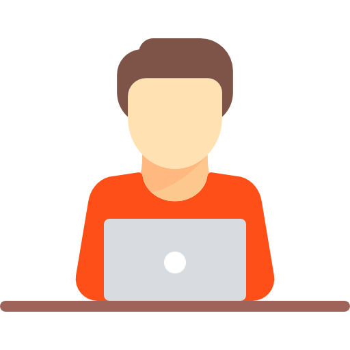 worker, Computer, Laptop, people, employee icon