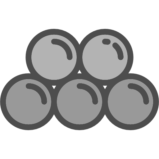spherical, Projectile, weapons, Round Shot, Cannon icon