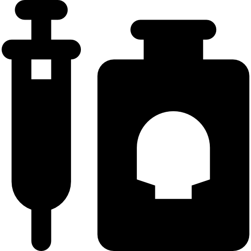 syringe, injection, Medication, Toxic, Poisonous, Bottle, poison icon