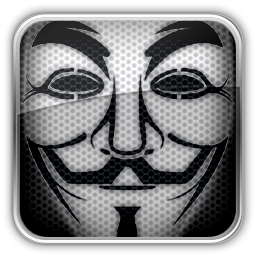 Mask, anonymous icon