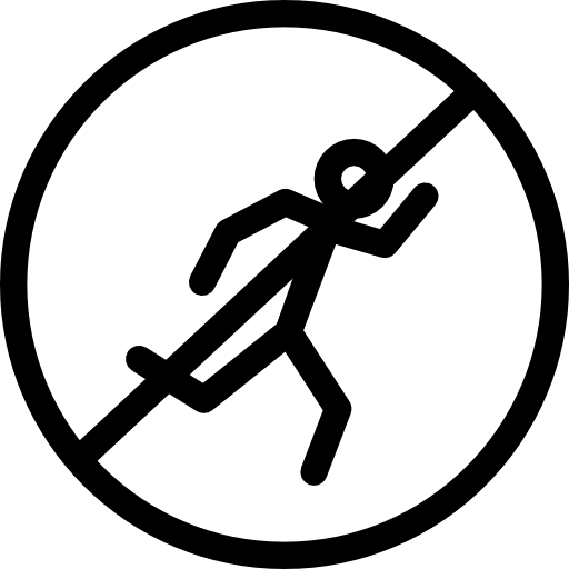 Obligatory, signs, Circular, swimming, traffic sign icon