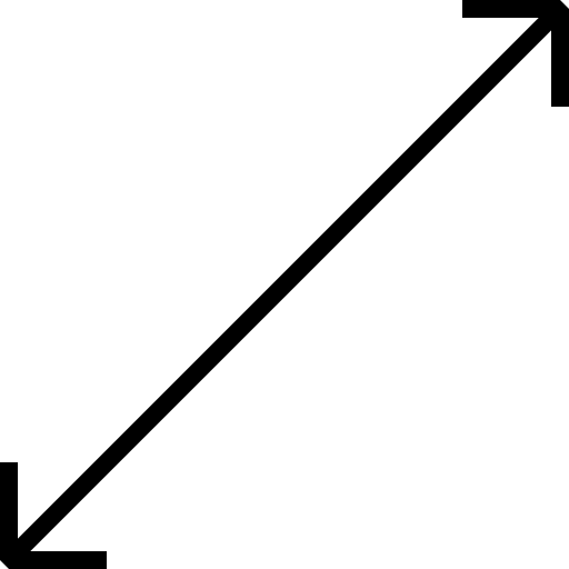 Diagonal Arrow, Arrows, expand, Direction, Diagonal Arrows, Orientation ...