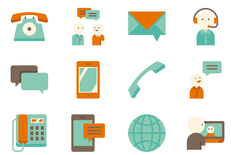 Color Communication Icon