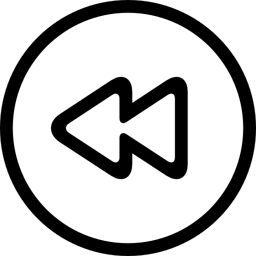 rewind, Orientation, left arrow, directional, Multimedia Option, Arrows ...