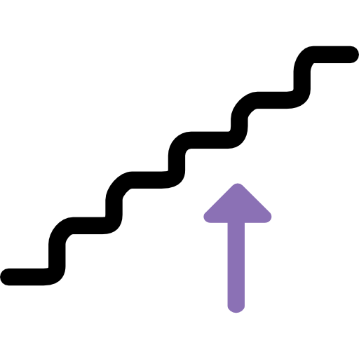Stairs, steps, signal, signs, Signals Set, up arrow, Ascending, sign ...