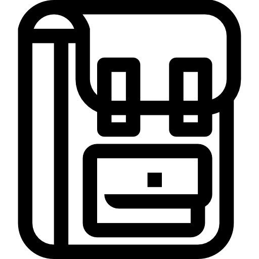 Electron, physics, Atomic, science, nuclear, Backpack, education icon