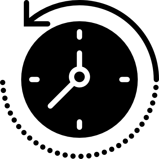 Rewind Time, Clock, before, time, rewind icon