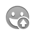 grin up, Up, smiley, grin icon