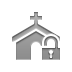 church, Lock, open icon