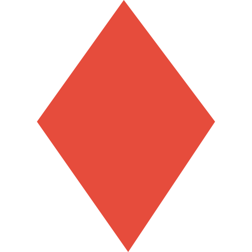 Casino, shapes, Game, diamond, poker icon