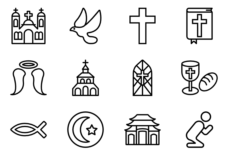 Religion Elements Icon