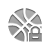 Ball, Basketball, Lock icon