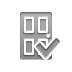 checkmark, Door icon