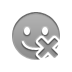 cross, smiley icon