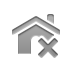 Home, cross icon