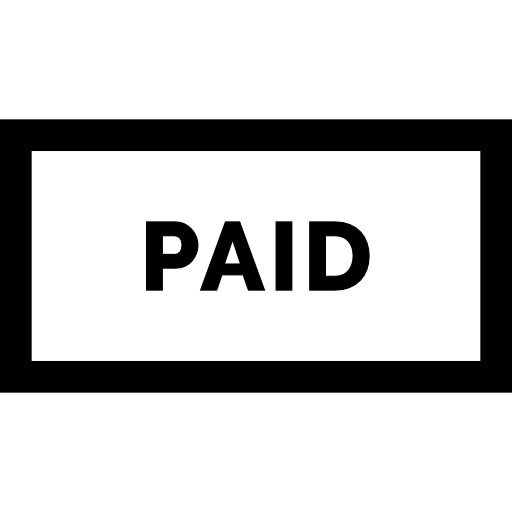 tag, signs, paid, sign, Label icon