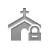 church, Lock icon
