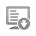 terminal, Down icon