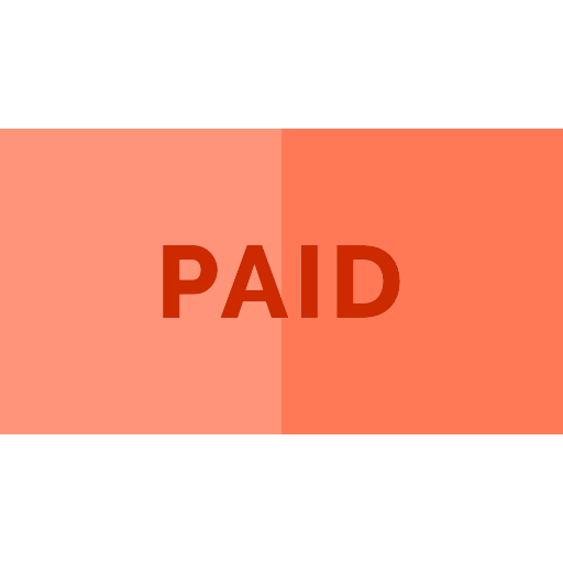 signs, paid, tag, Label, sign icon