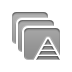 pyramid, osi, model icon