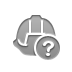 hat, Hard, help icon