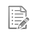pencil, list icon