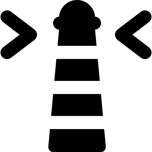 buildings, Guide, Lighthouse, tower, Orientation icon