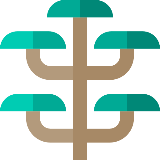 Tree, nature, ecology, Botanical icon