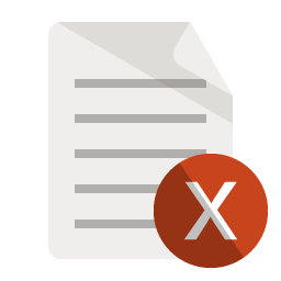 cross, document icon