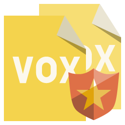 Format, shield, vox, File icon