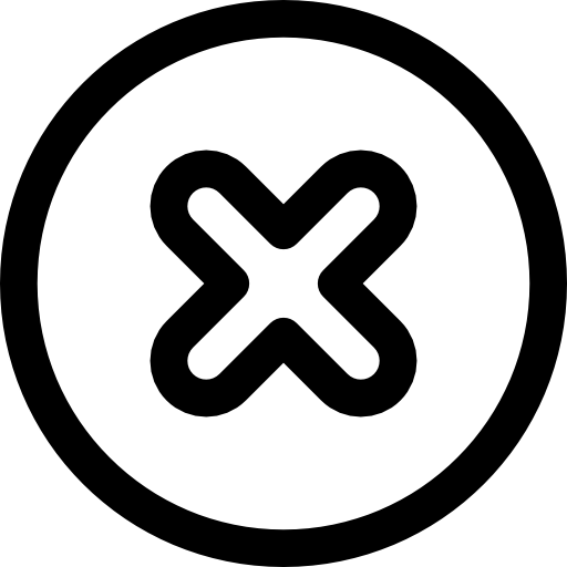 button, delete, cancel, remove, signs, ui icon