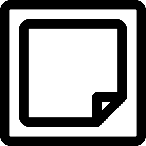 square, pad, interface, ui icon