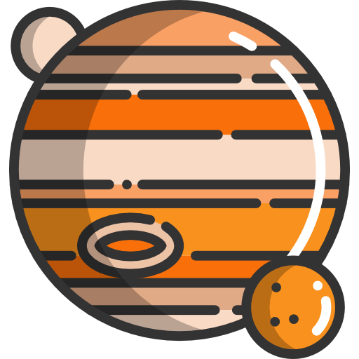 solar system, Astronomy, Jupiter, miscellaneous, science, planet icon