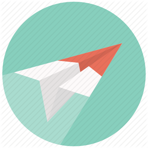 send, mail, airplane, paper plane, Plane, Email, Message icon