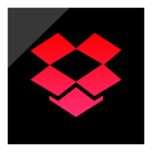 dropbox icon red square