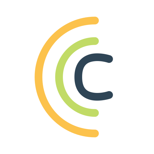 curve, shape, semicircle, Letter, Ccc icon