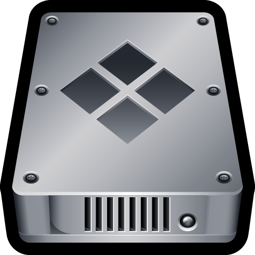 Disk, mac, Device, internal, drive, Bootcamp, hardware icon