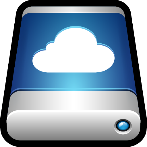 Cloud, icloud, storage, drive, External, Data icon