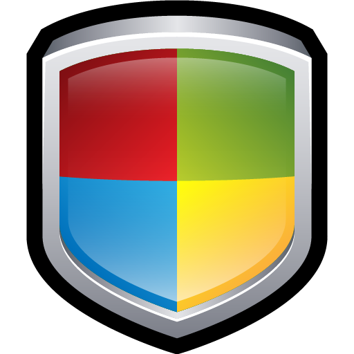 security, shield, Center, windows icon