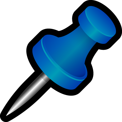 location, push, pin, Map icon