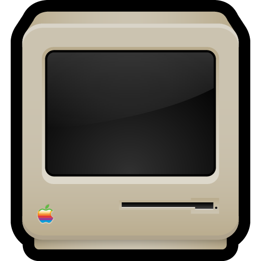 Classic, old, Macintosh, Crt, Computer icon