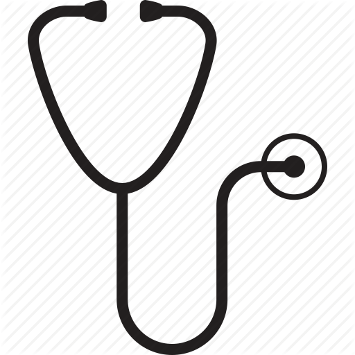 medical, instrument, doctor, stethoscope icon