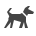 dog, Park icon