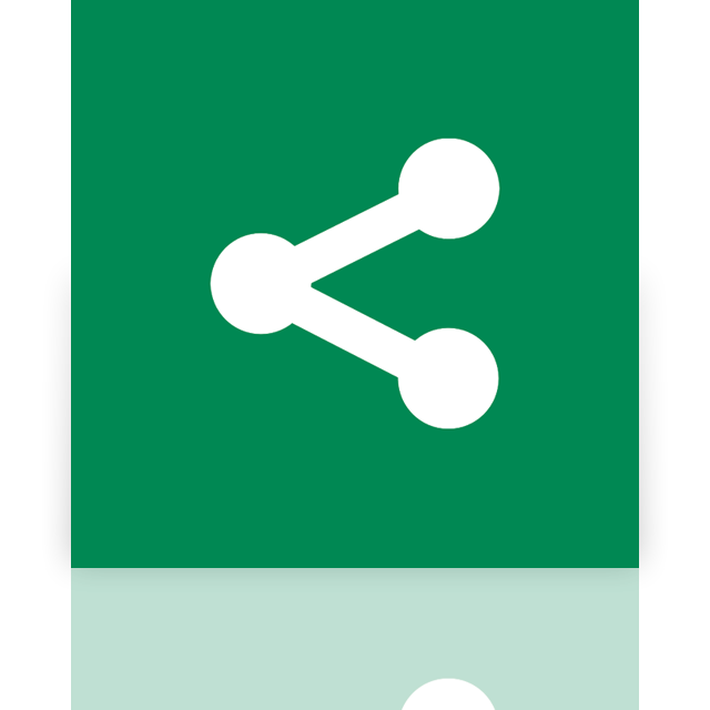 Mirror, Alt, share icon