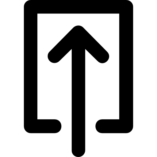 Direction, Arrows, interface, Multimedia Option, uploading, up arrow, outbox, upload icon