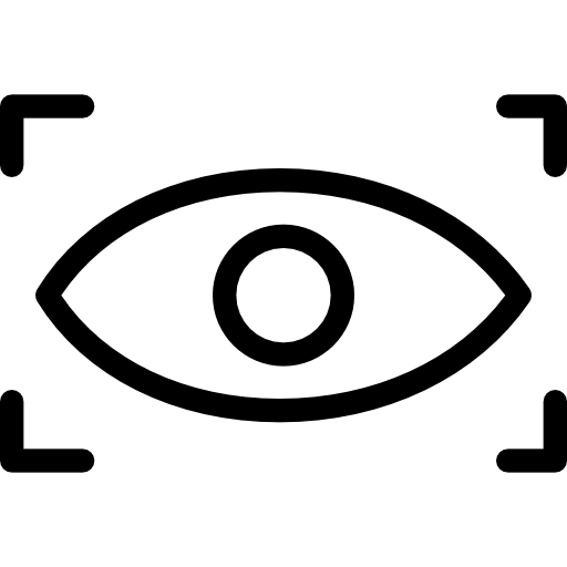 security, Eye, Protection, technology, scan icon